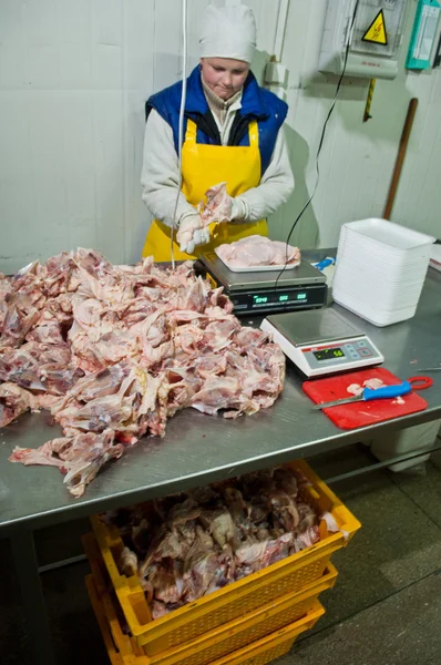 Meat processing conveyors Stock Photos, Royalty Free Meat processing ...