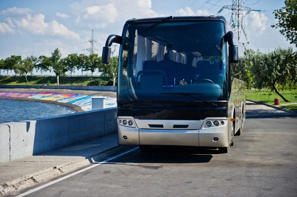 Gray coach bus — Stock Photo © vipavlenkoff #47013069