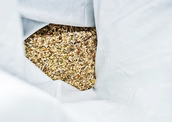 Soybean waste — Stock Photo © vipavlenkoff #34141819