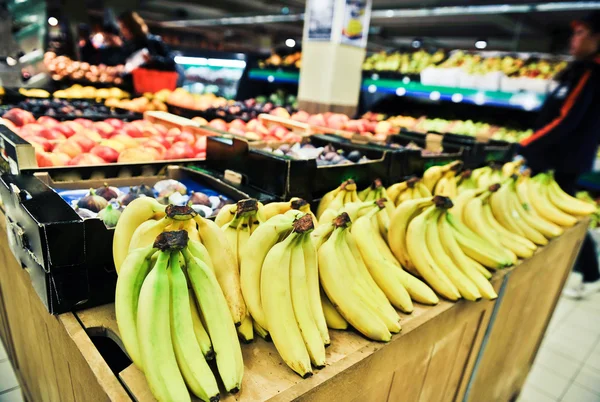 Bananas at the grocery store - Stock Image - Everypixel