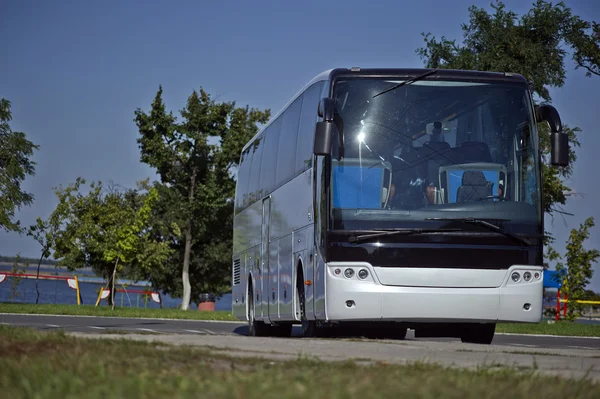 Gray coach bus — Stock Photo © vipavlenkoff #47013069