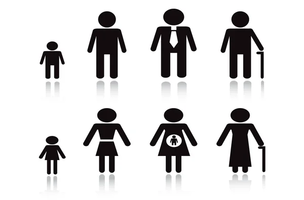 Life stage icons Vector Art Stock Images | Depositphotos