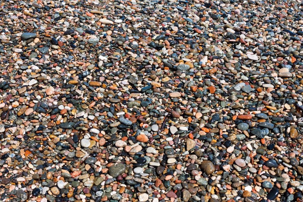 Pebbles stone floor texture background Stock Photo by ©romantsubin 12249660