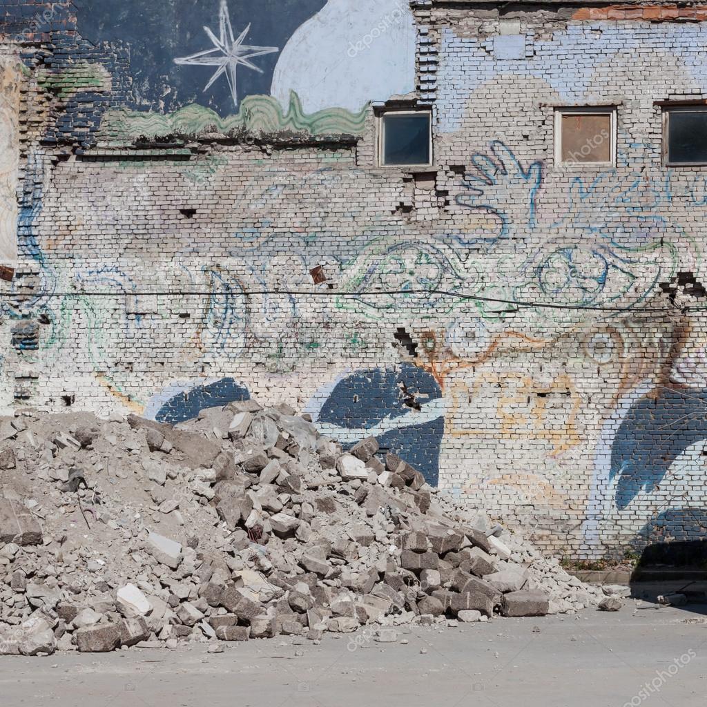 A skip full of rubble on construction site ⬇ Stock Photo, Image by ...