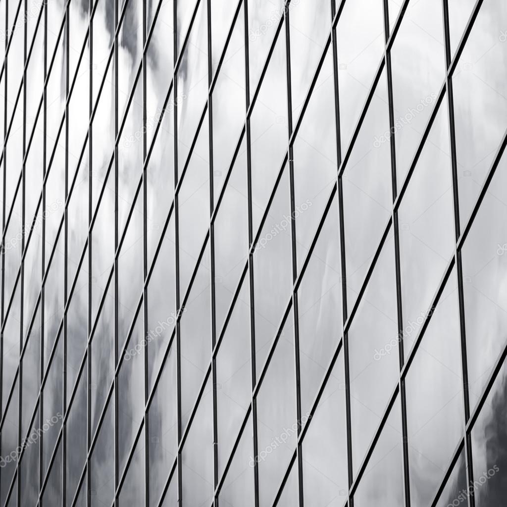Texture of blue glass high-rise corporate buildings — Stock Photo ...