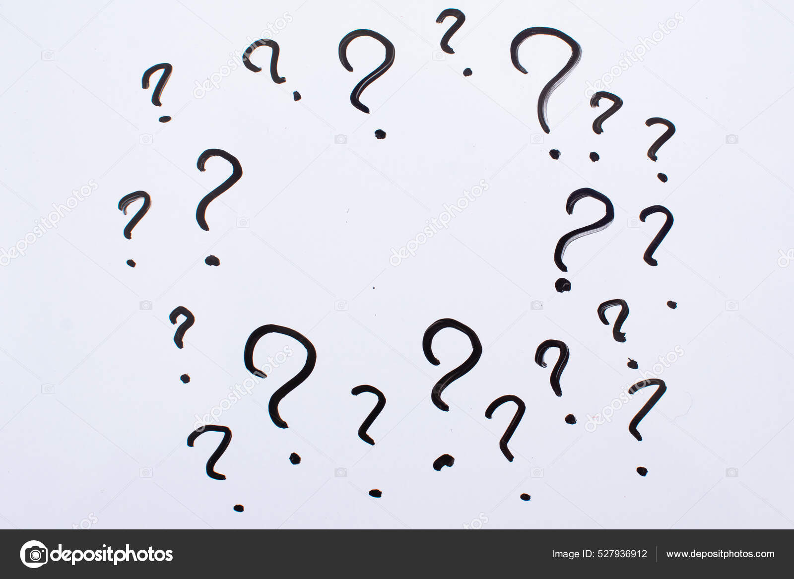 Question Marks White Background Faq Frequency Asked Questions Answer ...