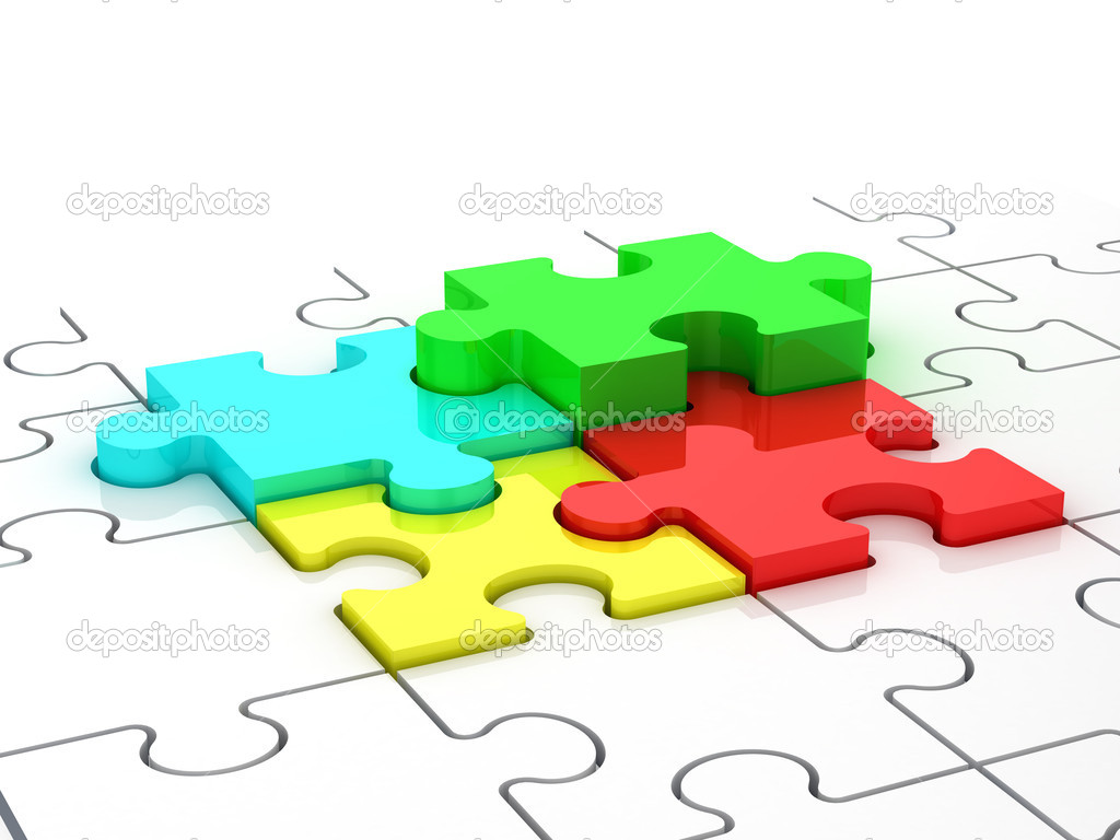 Puzzle Pieces as Chart Stock Photo by ©niglaynike 30418871