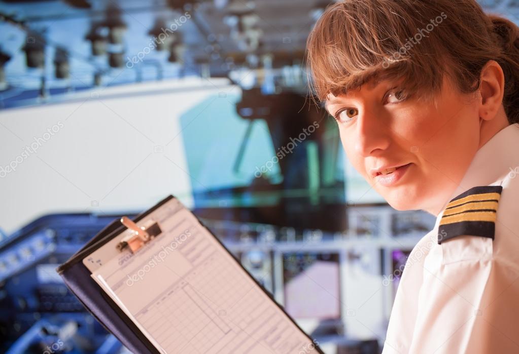 Airline pilot — Stock Photo © Amaviael #20012111