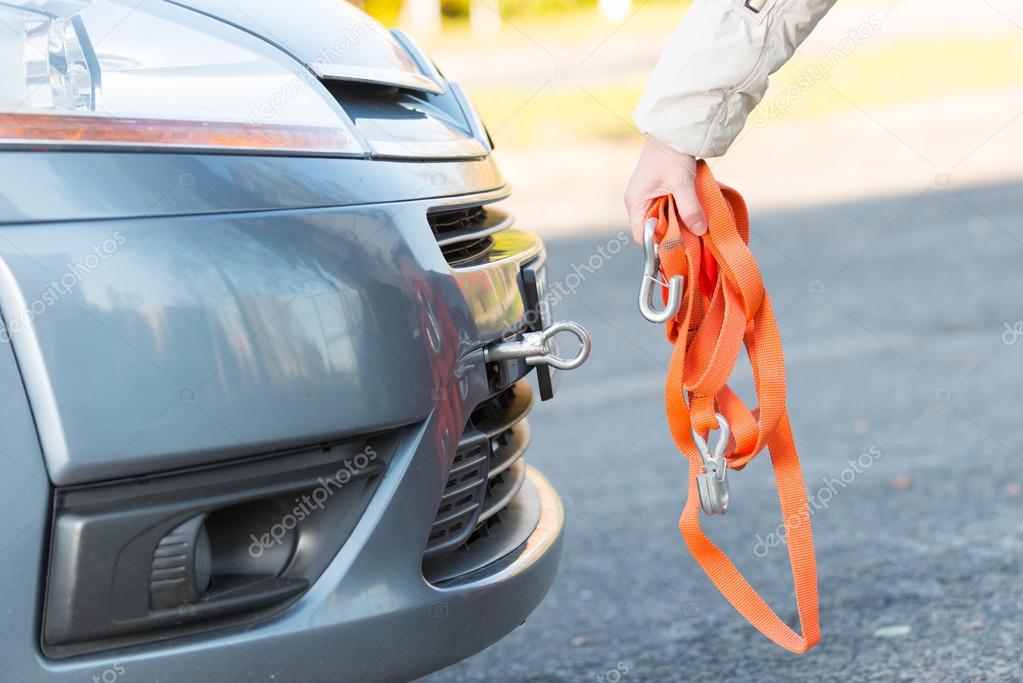 Hand holding tow rope Stock Photo by ©Amaviael 34198639