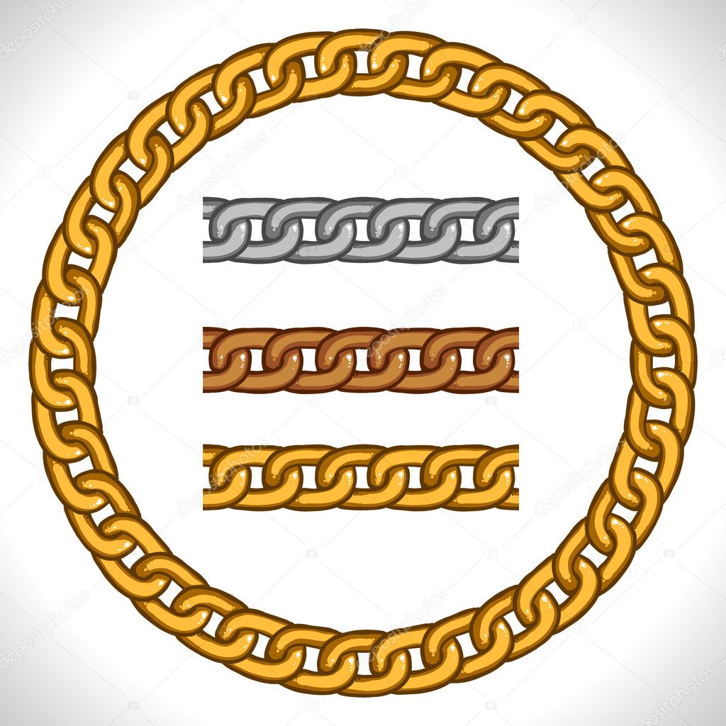 Seamless chain Stock Vector Image by ©natashin #28074005