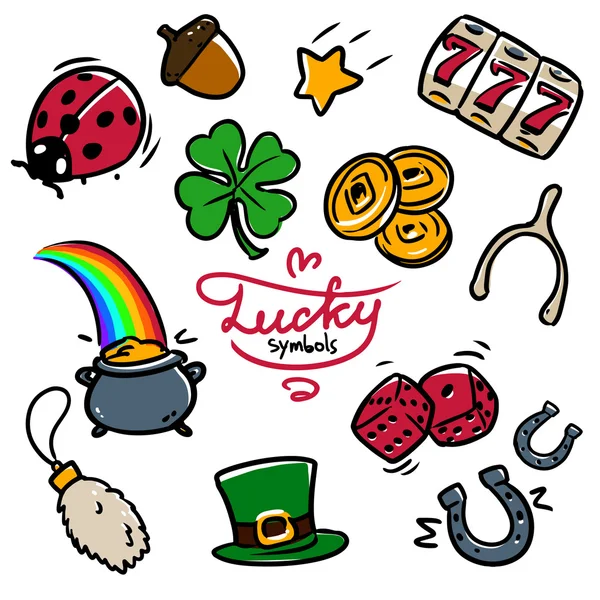 ᐈ Lucky star icons stock vectors, Royalty Free lucky star illustrations ...