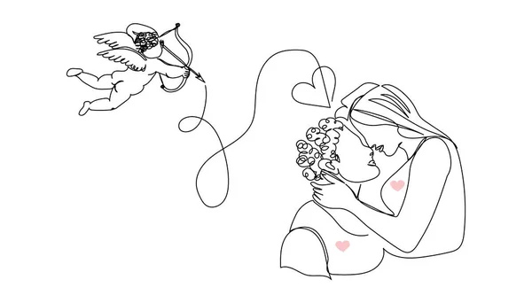 10,147,419 Angel line drawing Vector Images | Depositphotos