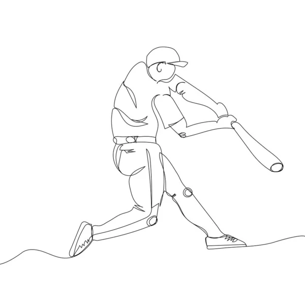 One line drawing shortstop Stock Photos, Royalty Free One line drawing ...