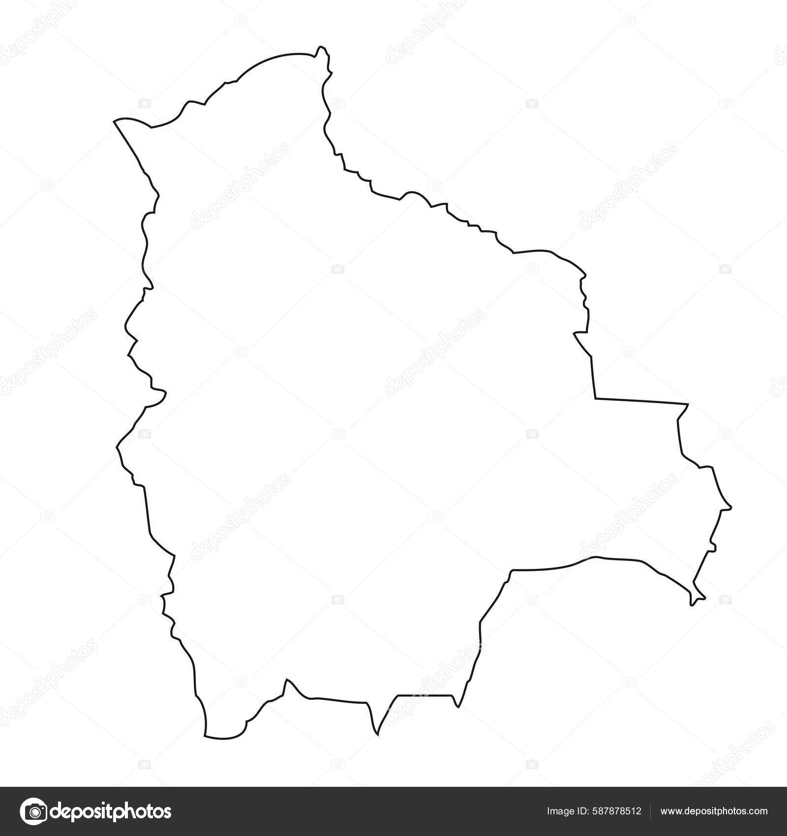 Outline Map Bolivia — Stock Photo © imagebrokermicrostock #587878512