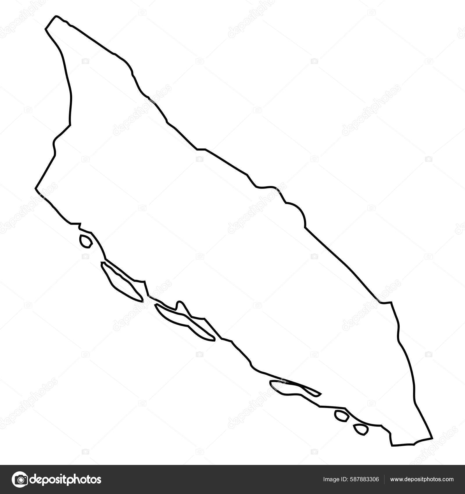 Outline Map Aruba Stock Photo by ©imagebrokermicrostock 587883306