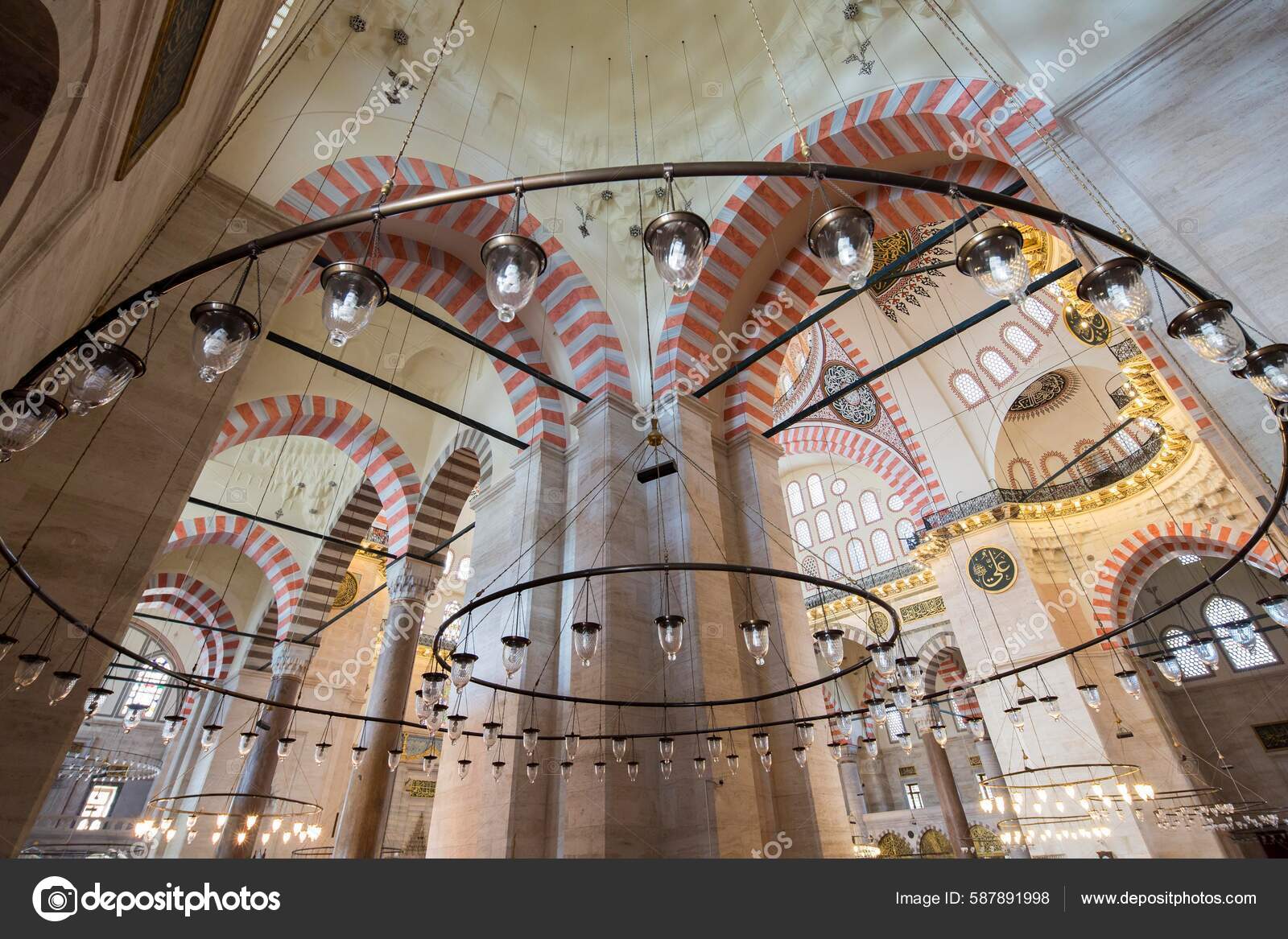 Suleymaniye Mosque Commissioned Sultan Suleyman Suleyman Magnificent ...