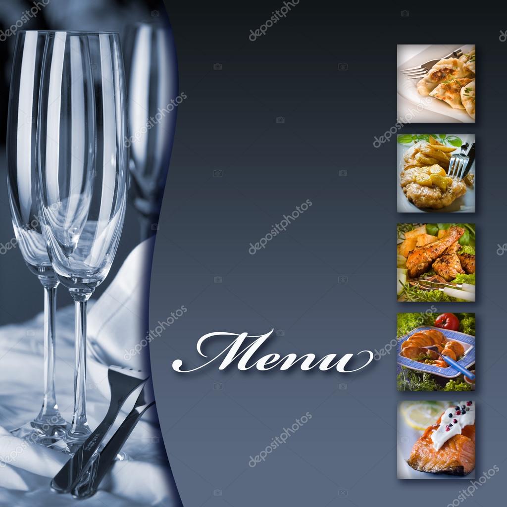 Menu cover page — Stock Photo © Kaminska #14833809