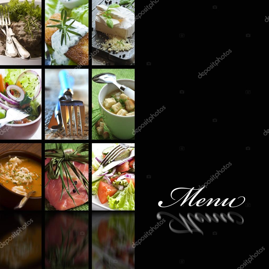 Menu cover page — Stock Photo © Kaminska #14833925