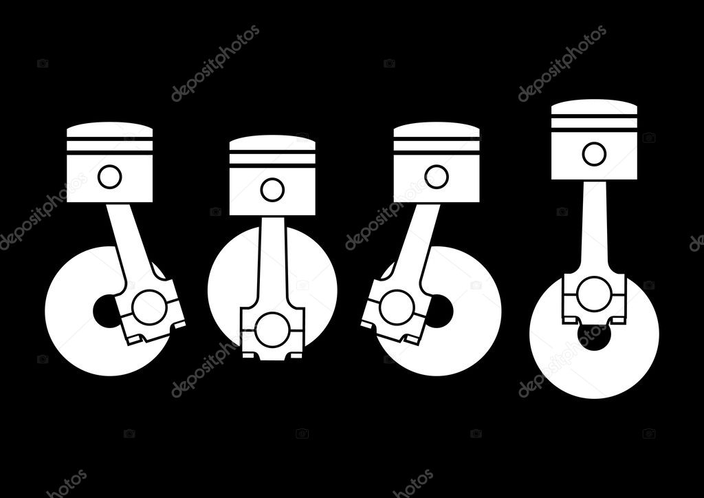 Car pistons Stock Vector Image by ©Anthonycz #26948641
