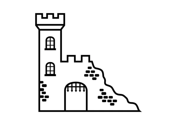 Castle ruins Vector Art Stock Images | Depositphotos
