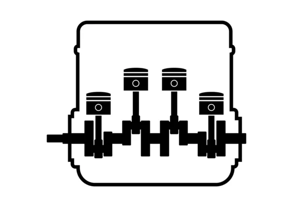 Engine on white background Stock Vector Image by ©Anthonycz #46855653
