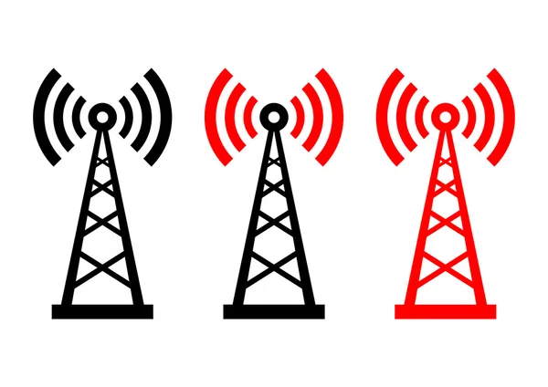 Radio mast symbol Vector Art Stock Images | Depositphotos