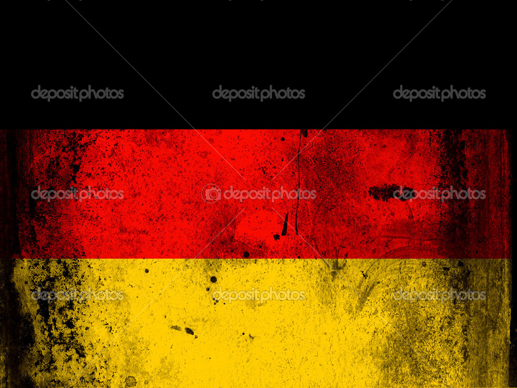 The German flag — Stock Photo © Olesha #14960901
