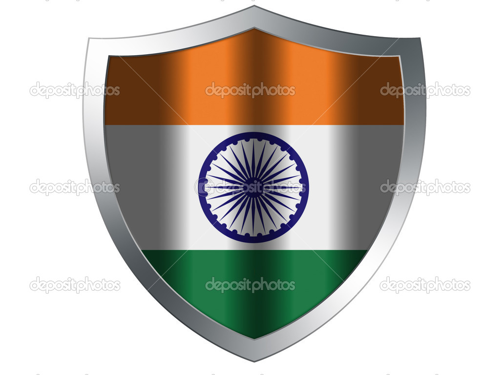 The Indian flag — Stock Photo © Olesha #15381075