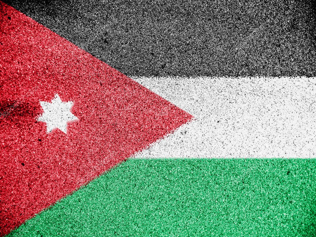 The Jordanian flag Stock Photo by ©Olesha 15402573