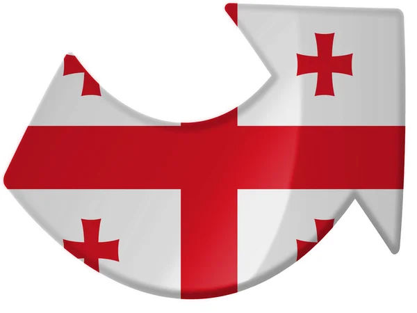 Georgische vlag Stock Photos, Royalty Free Georgische vlag Images ...