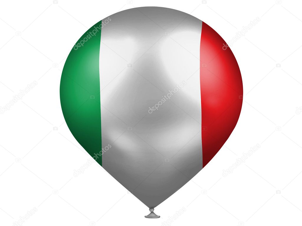 The Italian flag — Stock Photo © Olesha #23407450