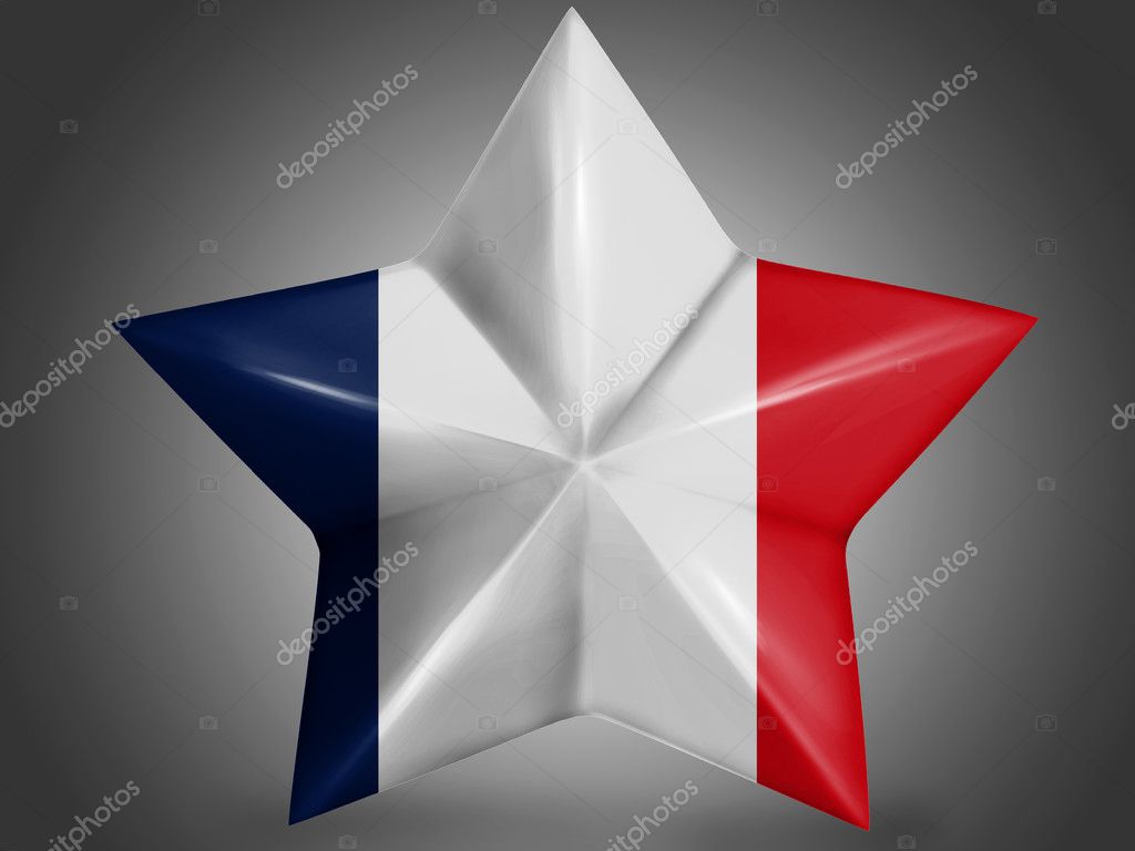 The French flag — Stock Photo © Olesha #23421484