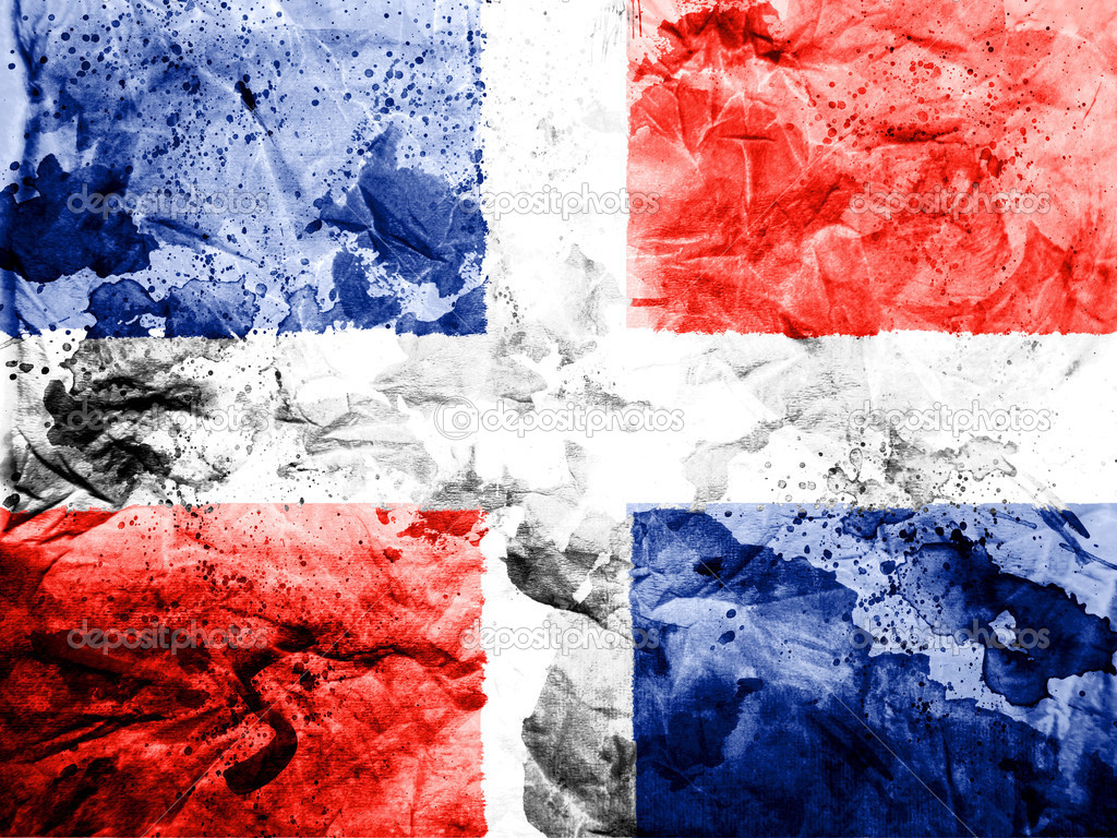 La bandera de República Dominicana 2022