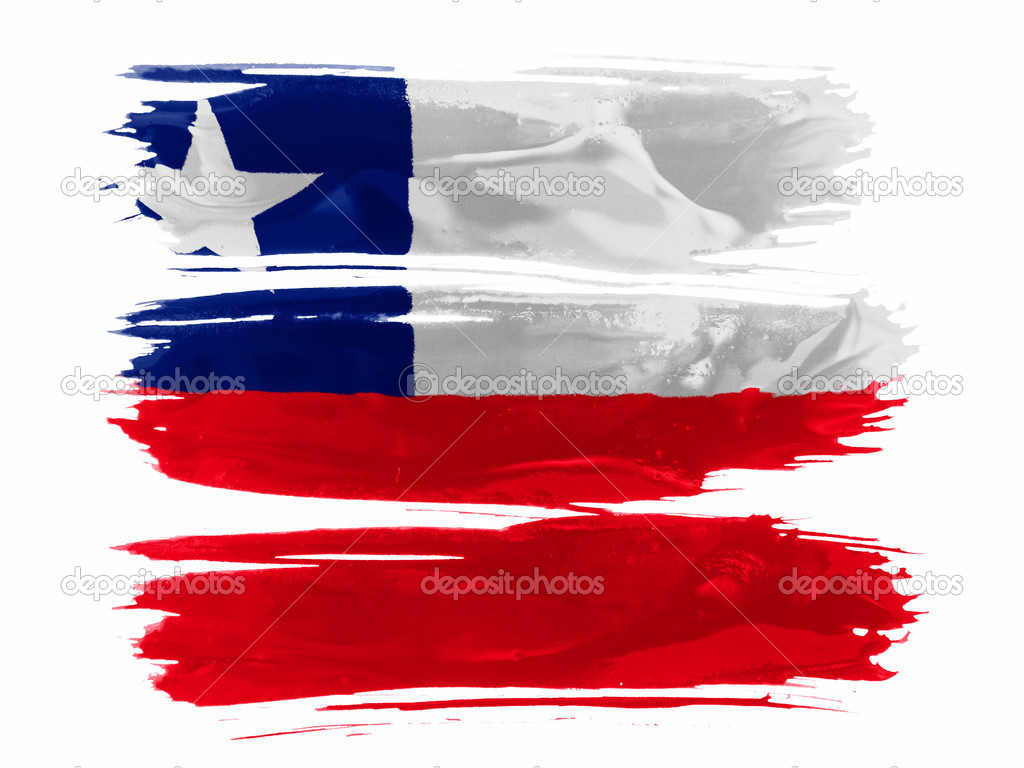 The Chile flag — Stock Photo © Olesha #23433540