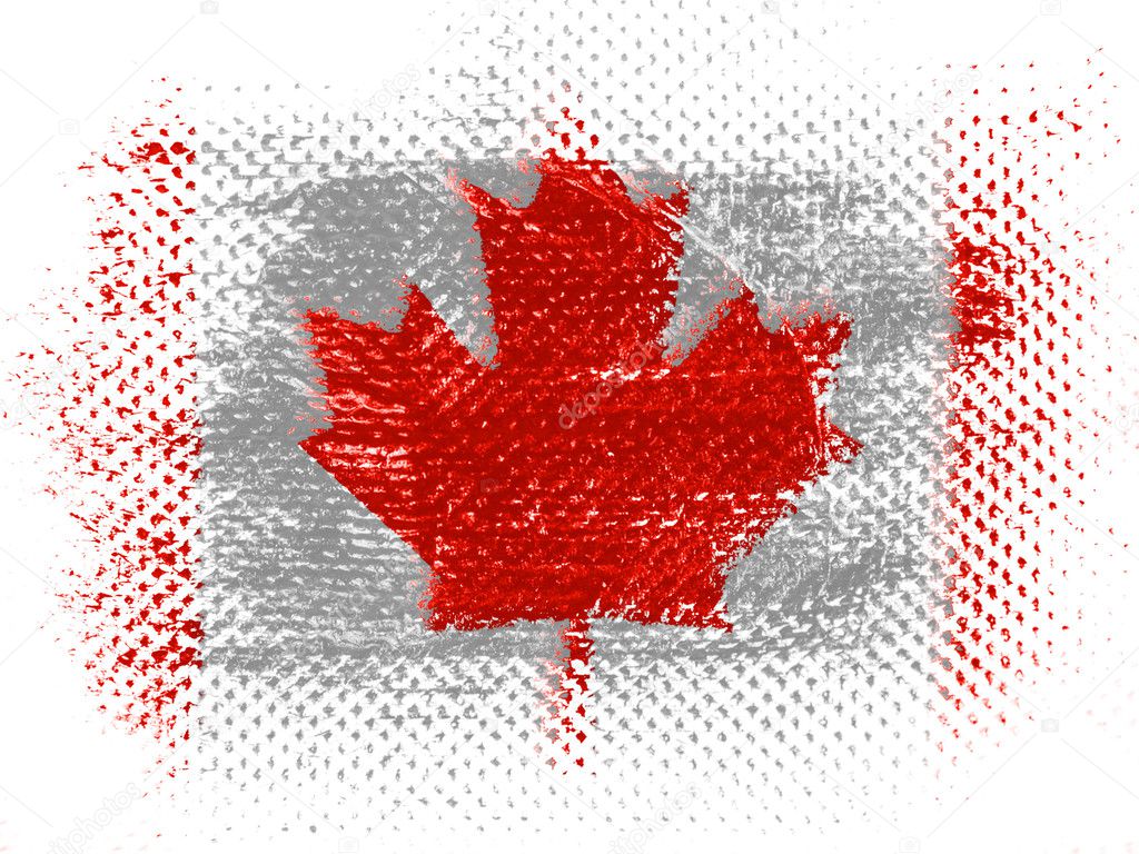 The Canadian flag Stock Photo by ©Olesha 23435774