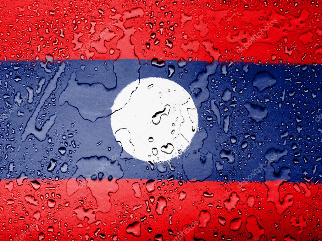 The Laotian flag Stock Photo by ©Olesha 23437926