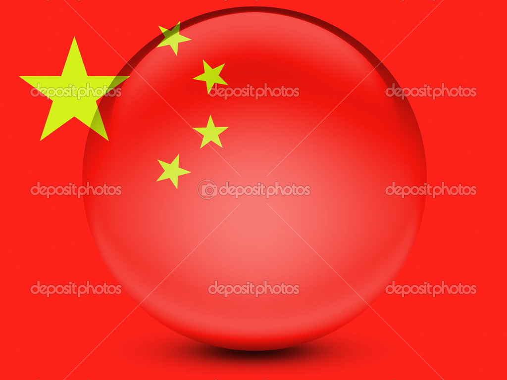 The Chinese flag Stock Photo by ©Olesha 23439630