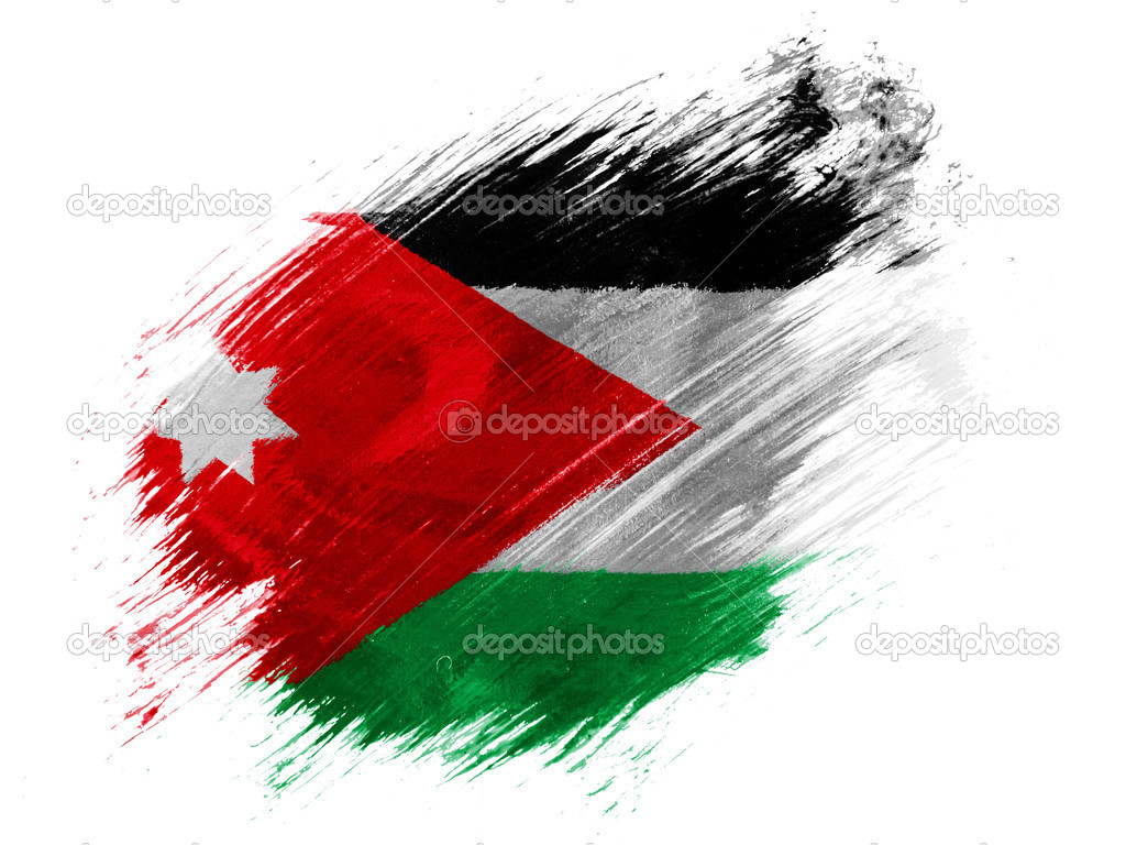 The Jordanian flag Stock Photo by ©Olesha 23440786