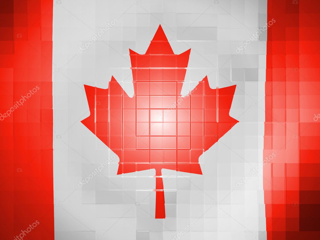 The Canadian flag Stock Photo by ©Olesha 23441068