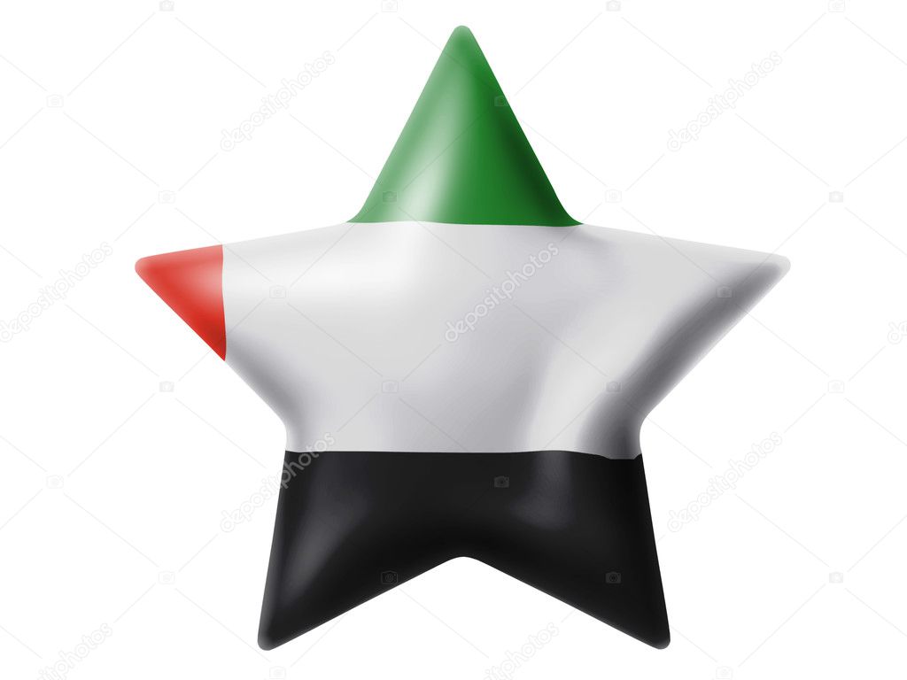 The UAE flag Stock Photo by ©Olesha 23442298