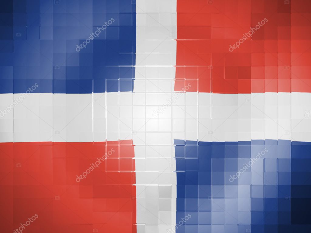 The Dominican Republic flag Stock Photo by ©Olesha 23443242