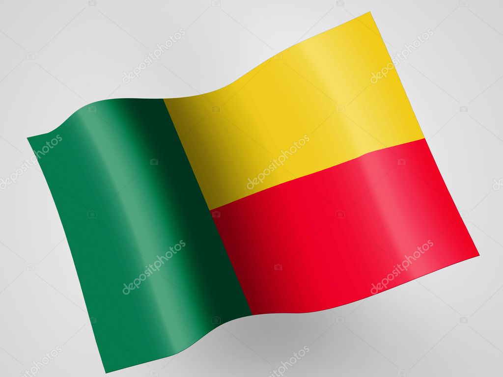 Benin. Benini flag Stock Photo by ©Olesha 23446084