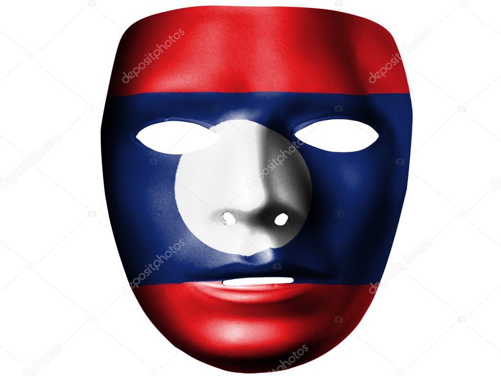 The Laotian flag Stock Photo by ©Olesha 23446402