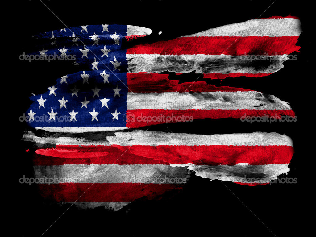 The USA flag Stock Photo by ©Olesha 23452630