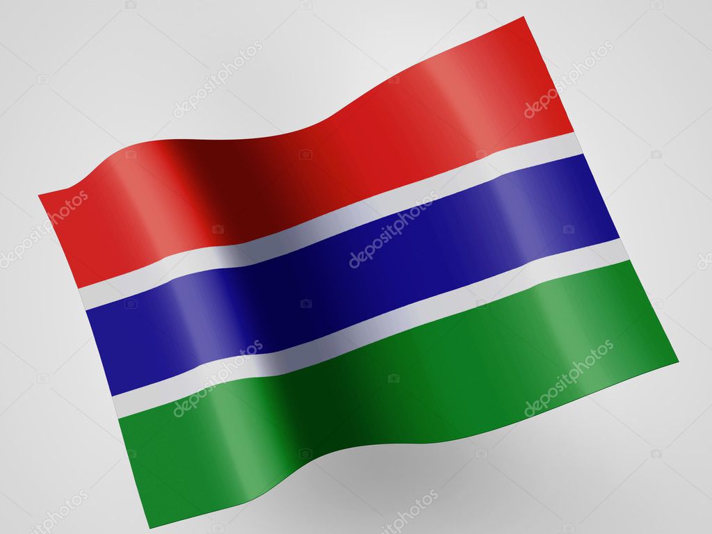 The Gambia Flag — Stock Photo © Olesha #23457998