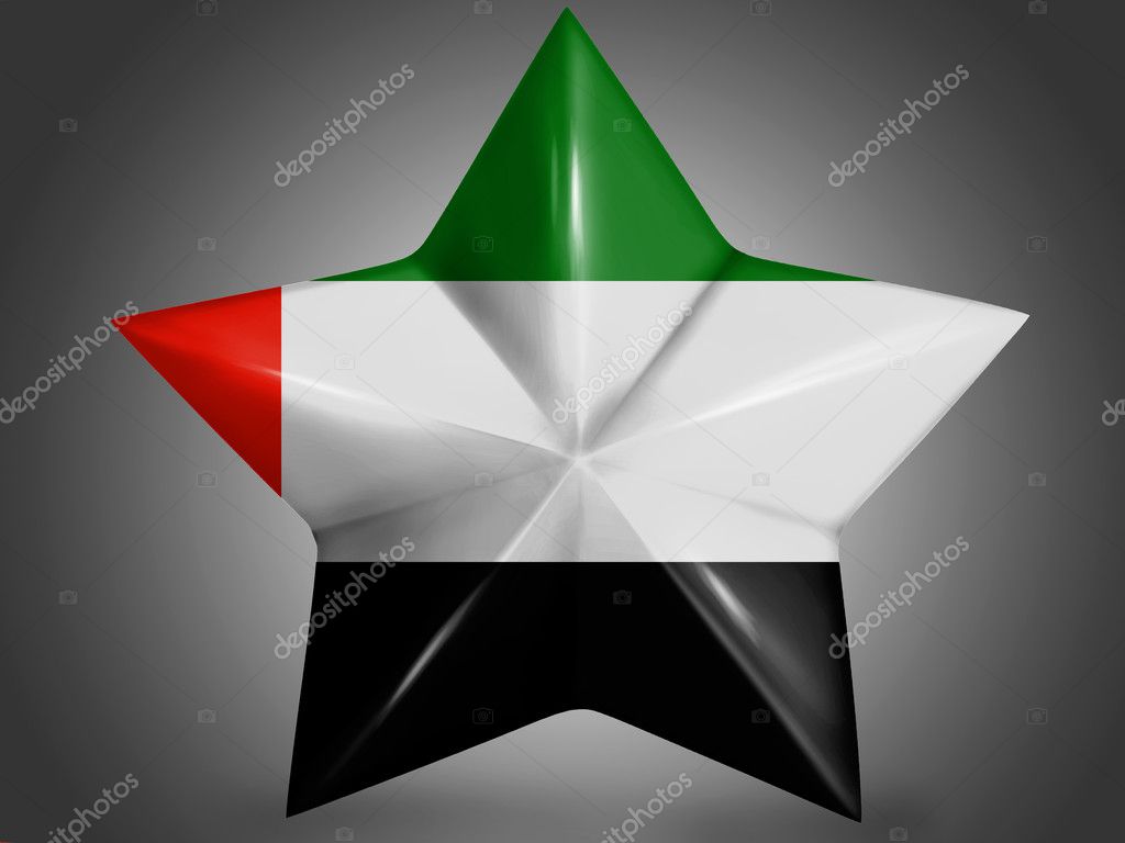 The UAE flag — Stock Photo © Olesha #23459652