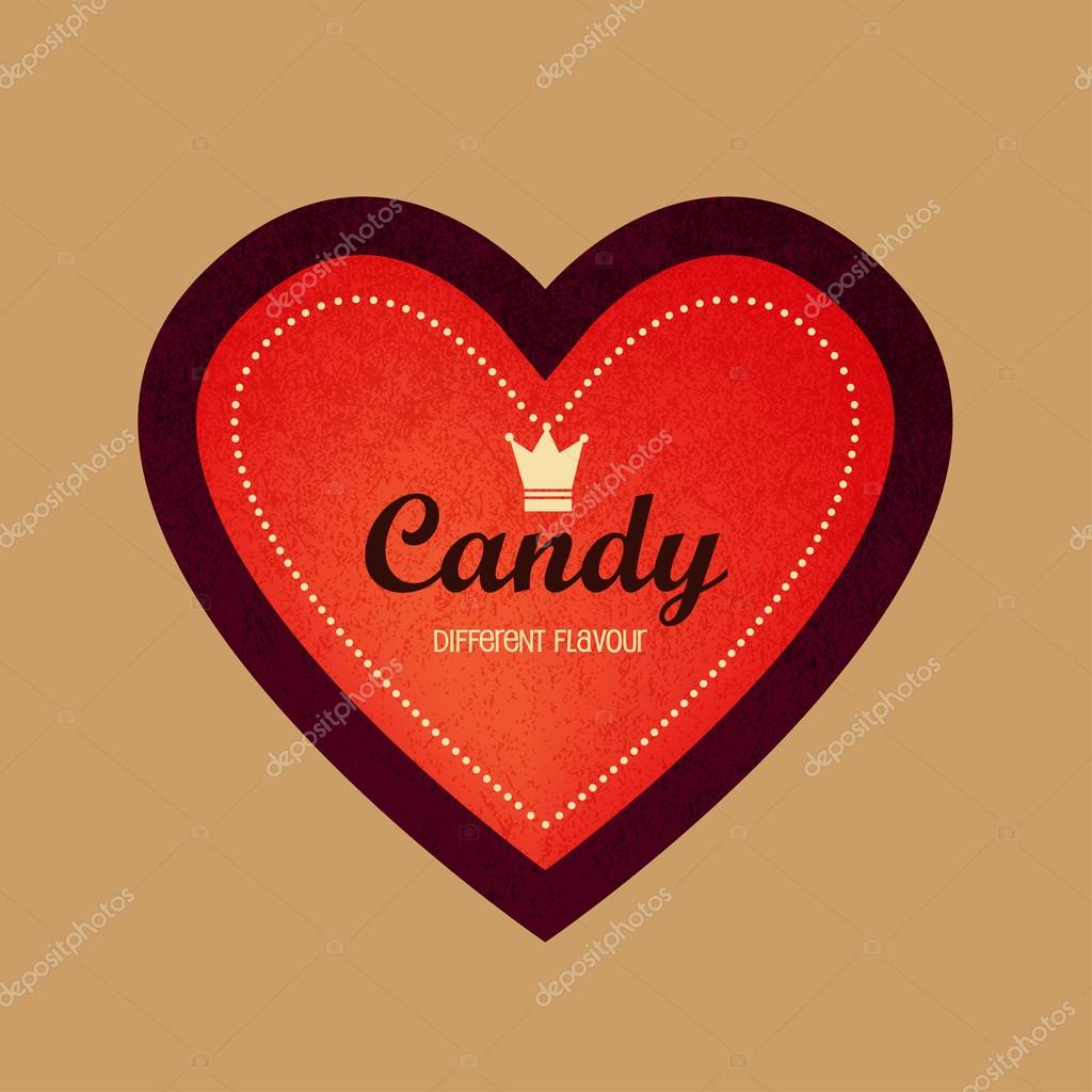 Vintage heart shaped label and logo ⬇ Vector Image by © ensieharabie ...