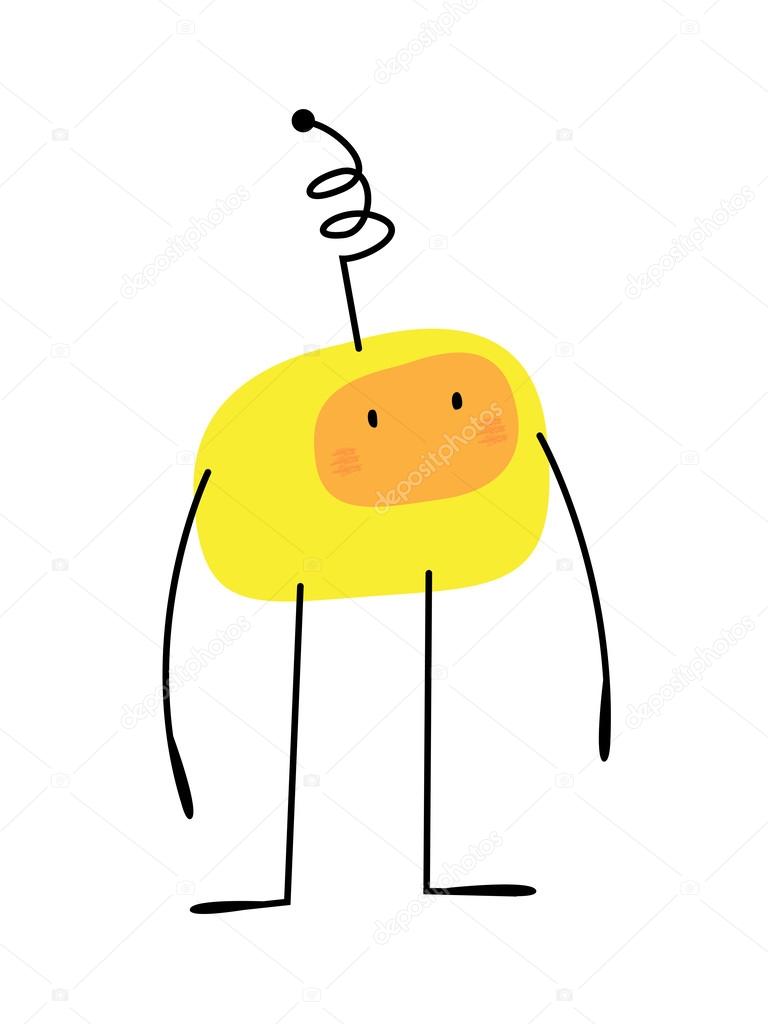 Hand drawn cartoon characters Stock Vector by ©ensieharabie 42395665