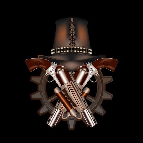 100,000 Steampunk gun Vector Images | Depositphotos