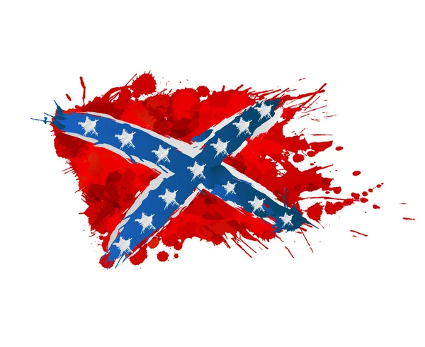 Rebel Flag Eps Clipart